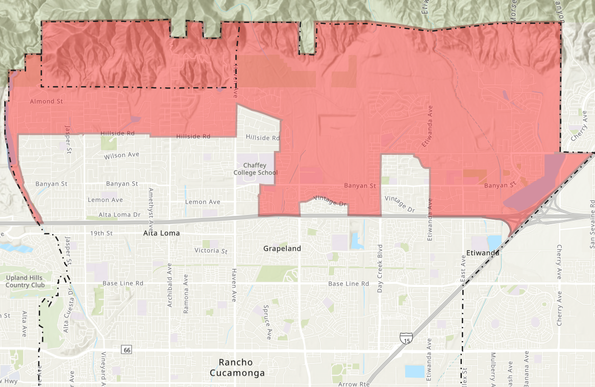 WUI map_0.png | City of Rancho Cucamonga