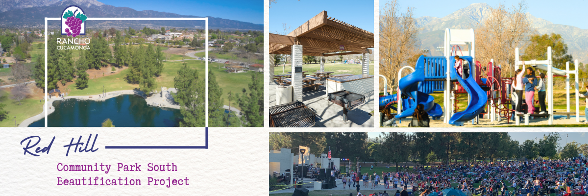 Red Hill Community Park South Beautification Project | City of Rancho ...