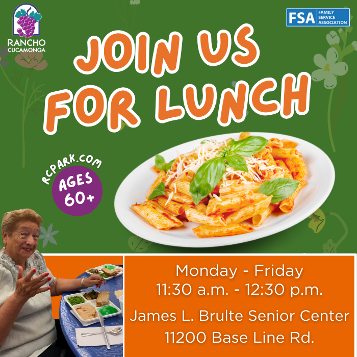 Seniors | City of Rancho Cucamonga