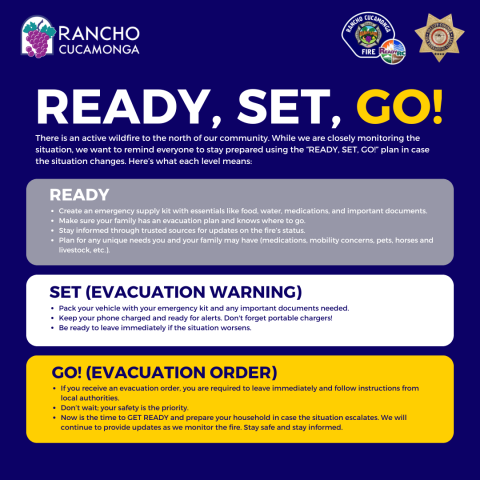 Bridge Fire Update | City of Rancho Cucamonga
